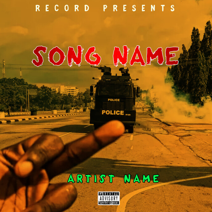 New album cover Template | PosterMyWall