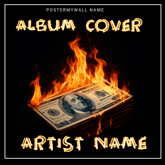New album cover design Template | PosterMyWall