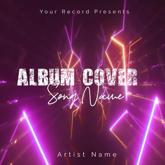 New album cover Template | PosterMyWall