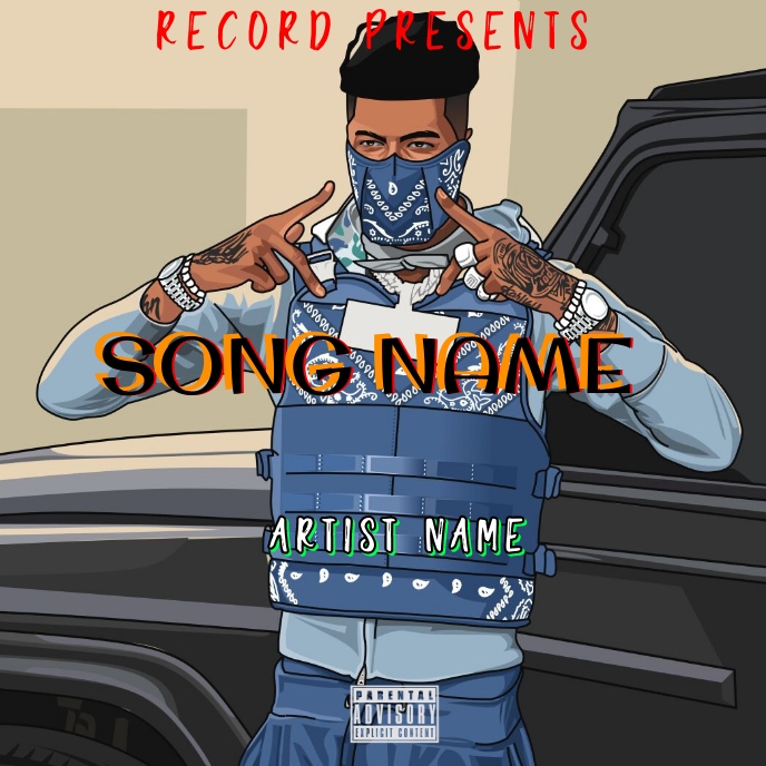 New album cover Template | PosterMyWall