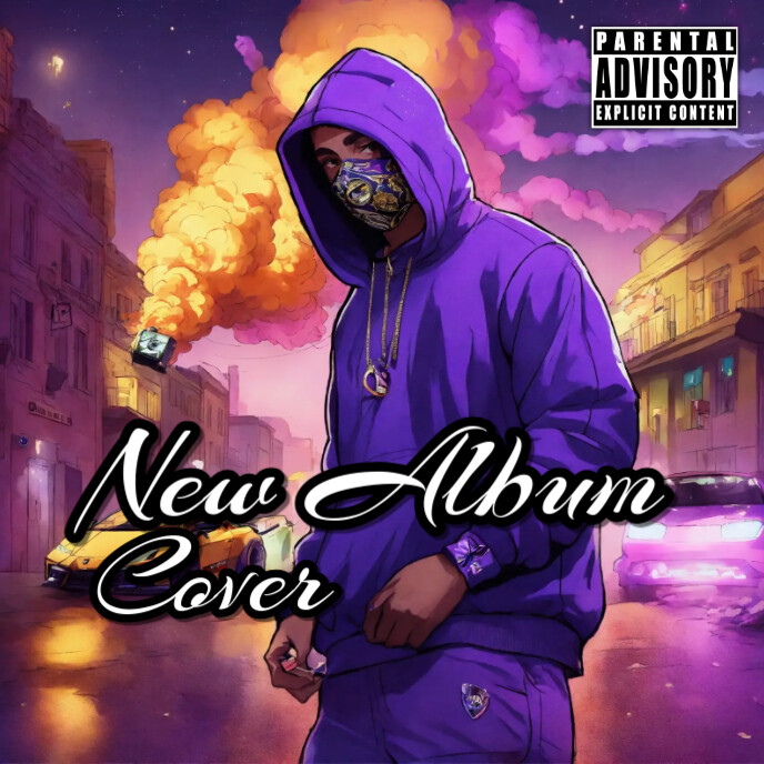 new album cover Template | PosterMyWall