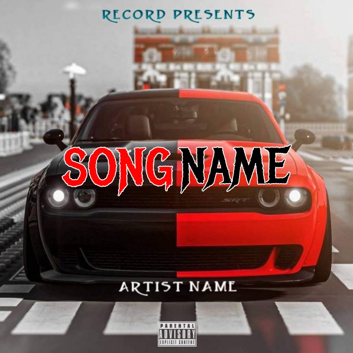 New album cover Template | PosterMyWall