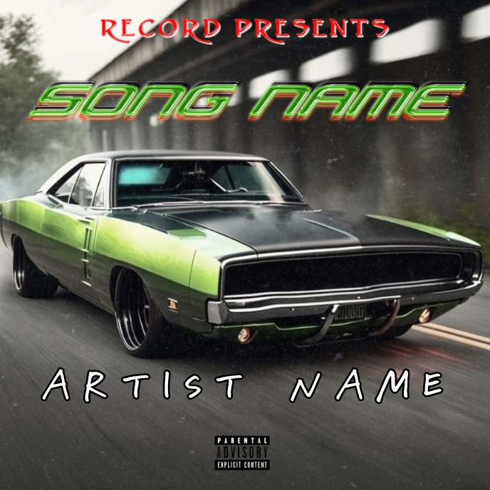 New album cover Template | PosterMyWall