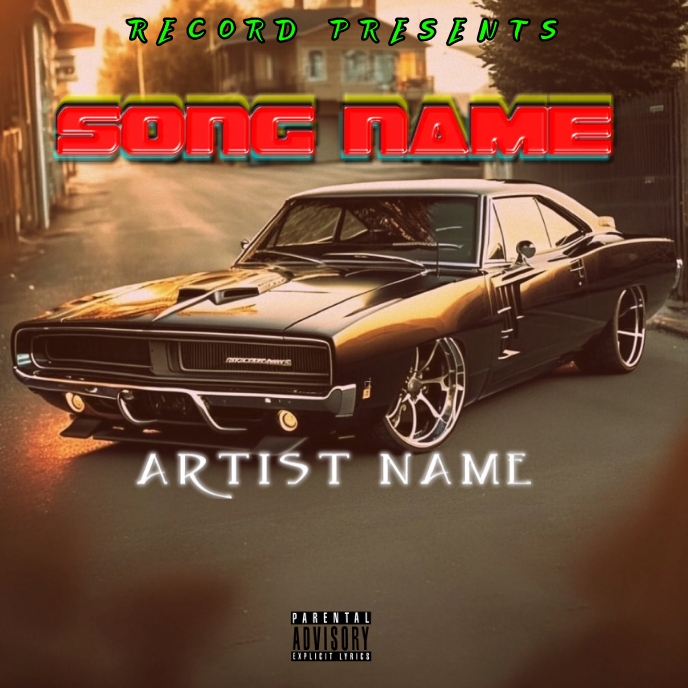 New Album Cover Template | PosterMyWall