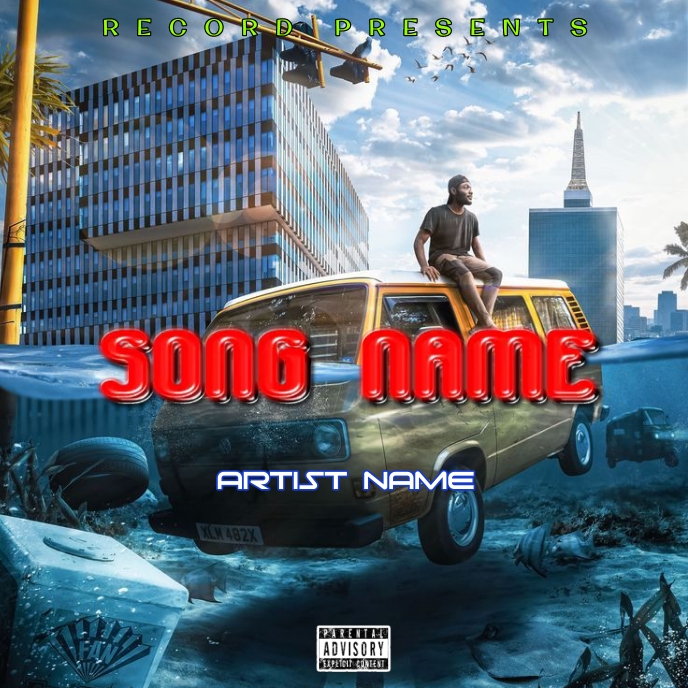 New album cover Template | PosterMyWall