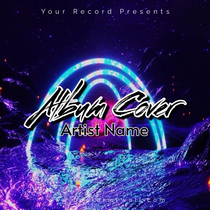 New album cover Template | PosterMyWall