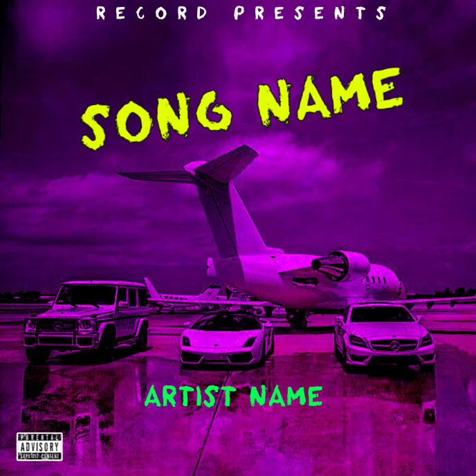 New album cover Template | PosterMyWall