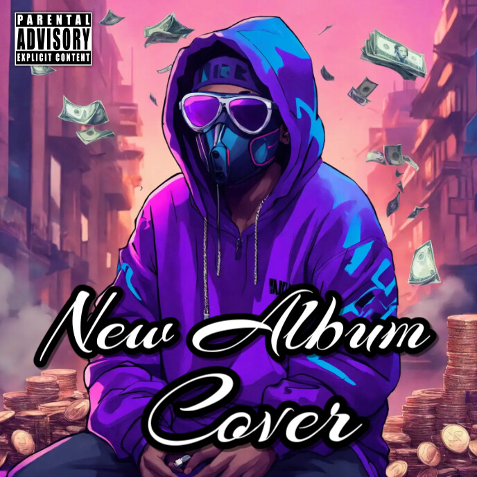 new album cover Template | PosterMyWall