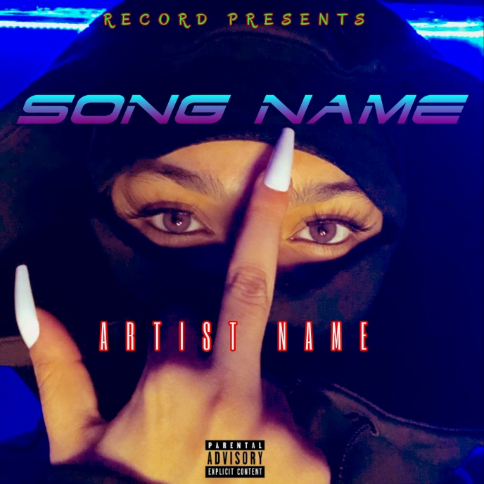 New Album Cover Template | PosterMyWall