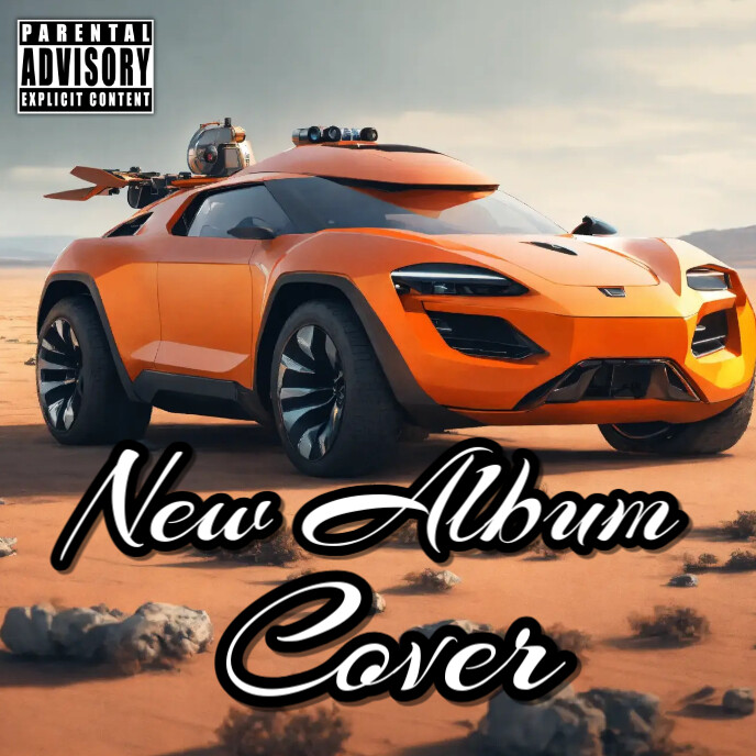 new album cover Template | PosterMyWall