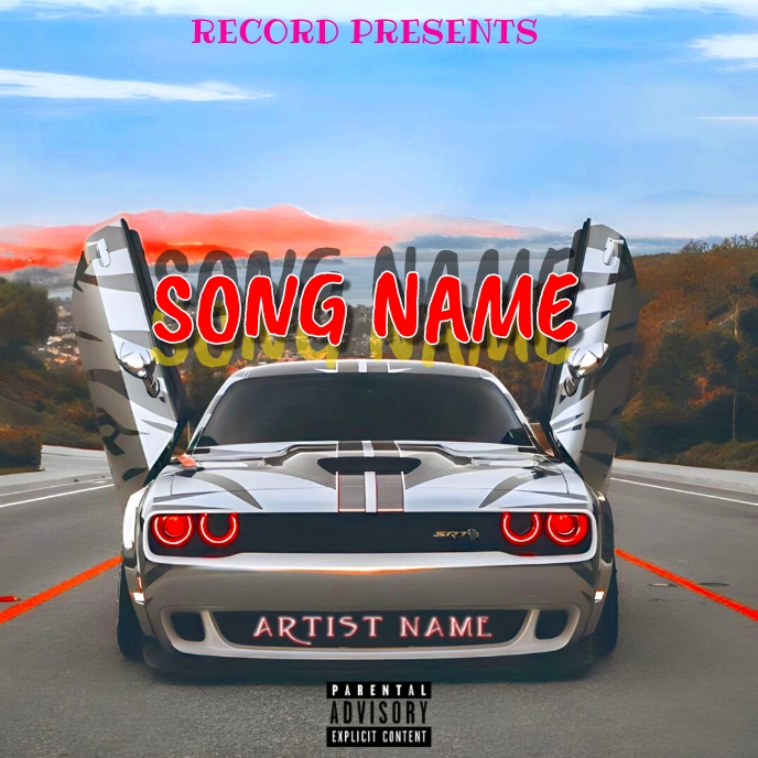 New album cover Template | PosterMyWall