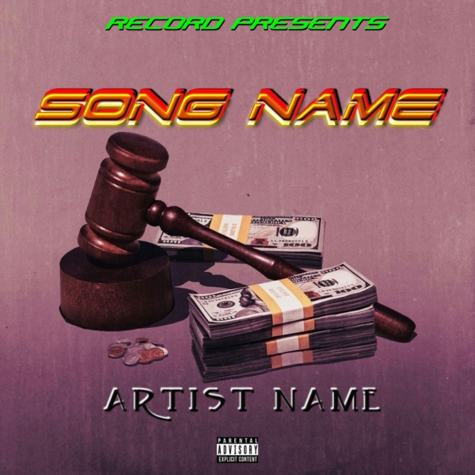 New album cover Template | PosterMyWall