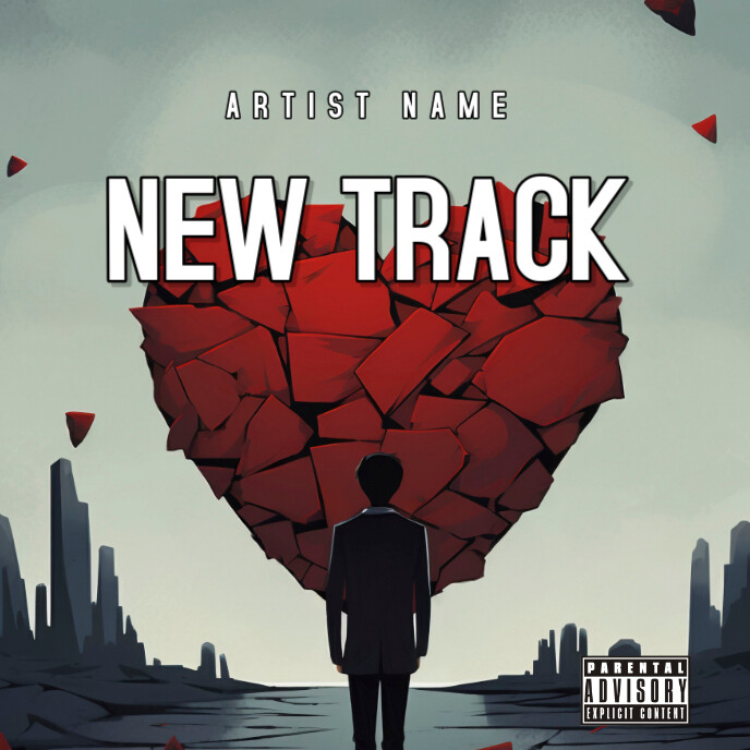 new album cover Template | PosterMyWall