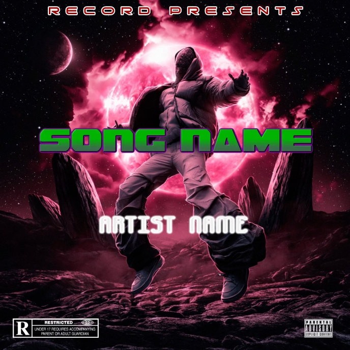 New album cover Template | PosterMyWall