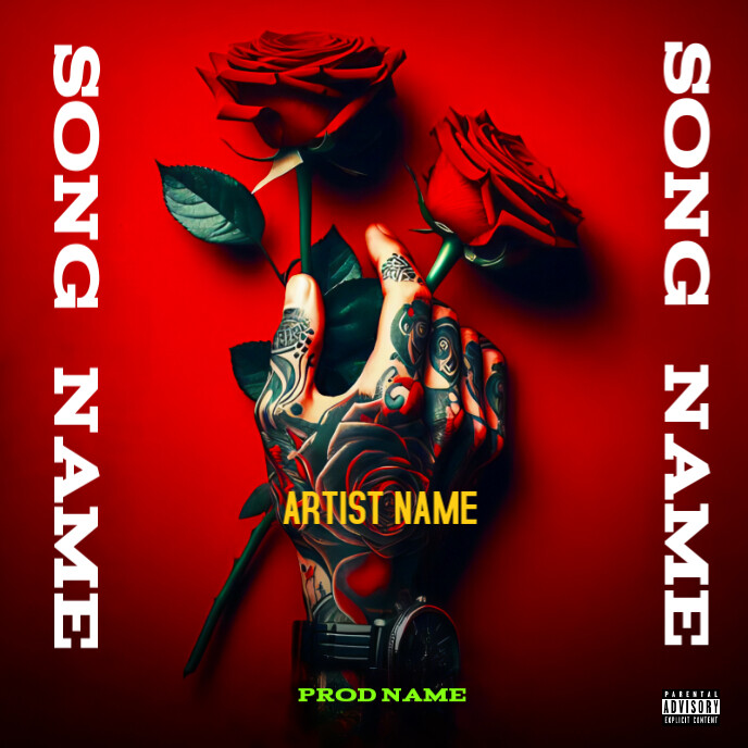 New album cover Templat | PosterMyWall