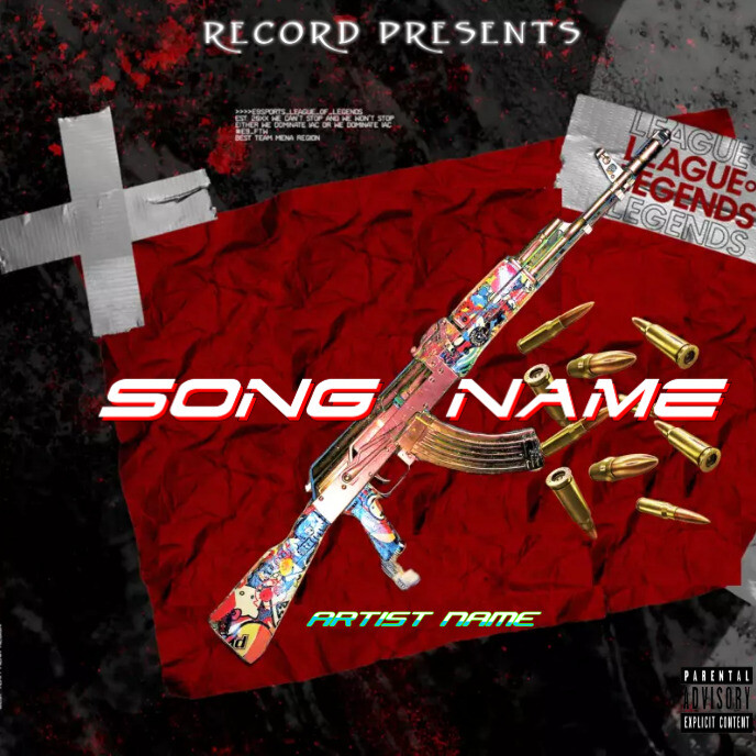 New Album Cover Template | PosterMyWall