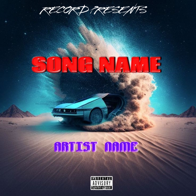 New album cover Template | PosterMyWall