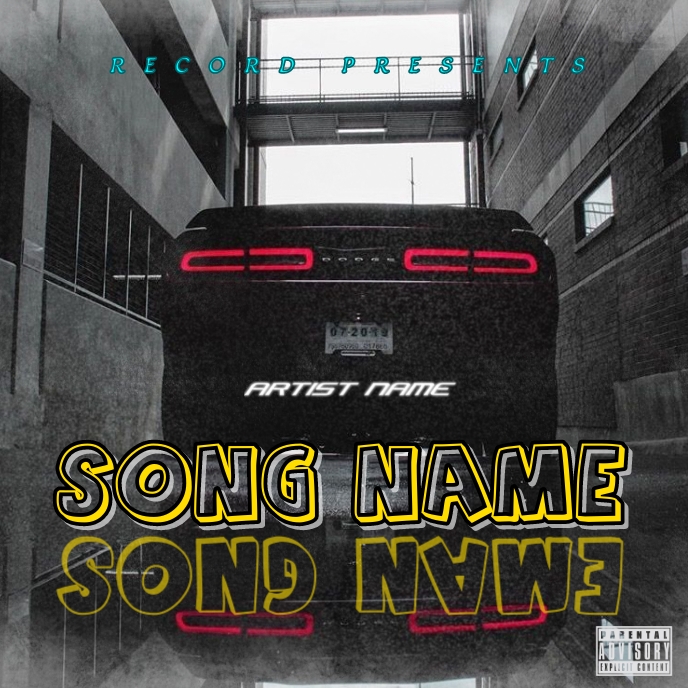 New album cover Template | PosterMyWall