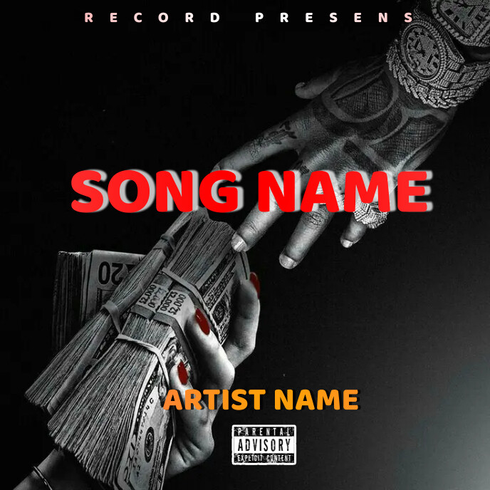 New Album Cover Template | PosterMyWall