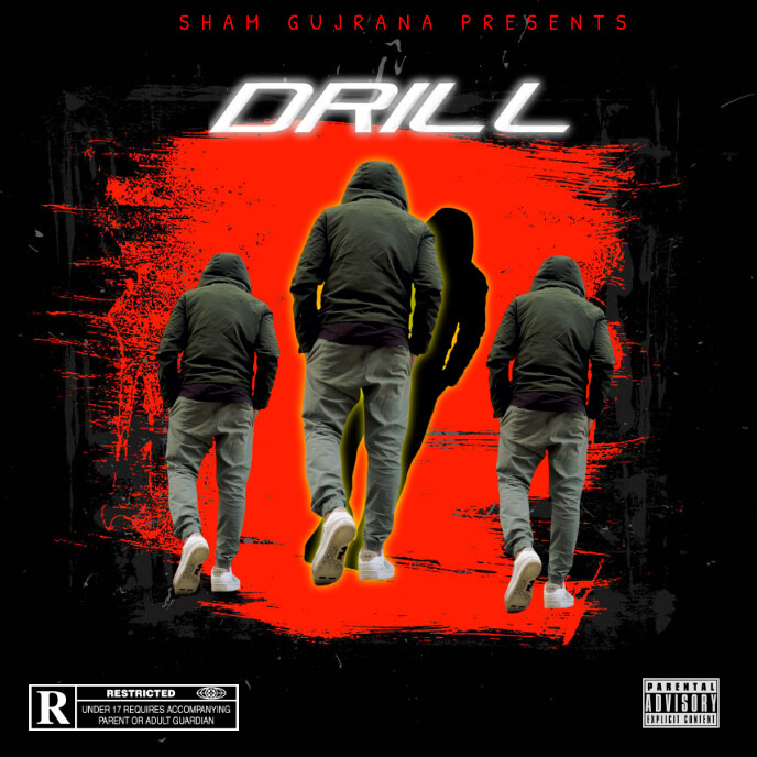 New album cover template | PosterMyWall