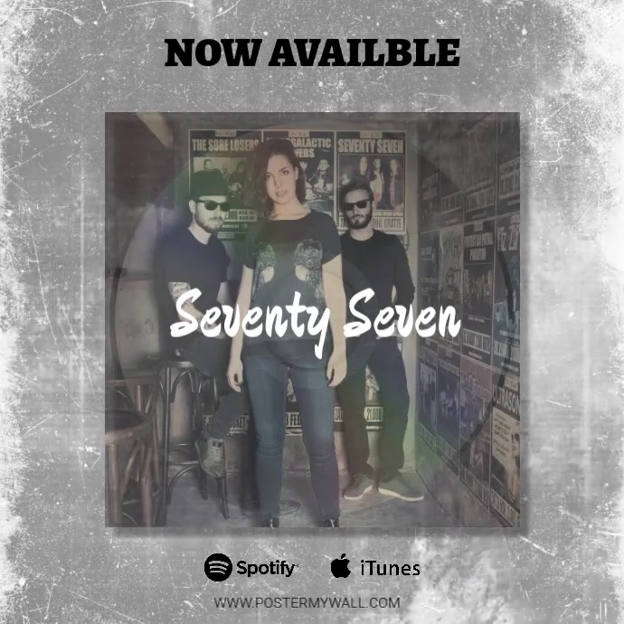 new album release promo ad template | PosterMyWall