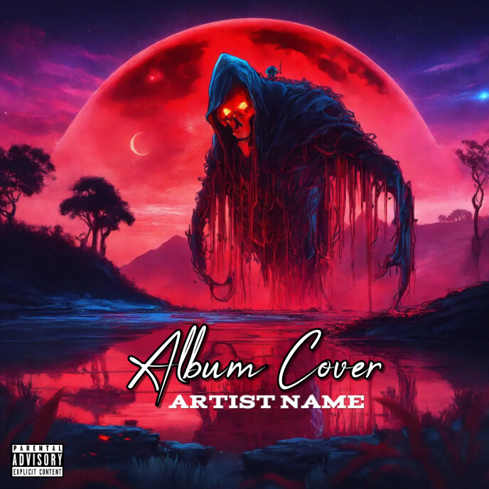 NEW AMAZING HORROR ALBUM COVER DESIGN Template | PosterMyWall