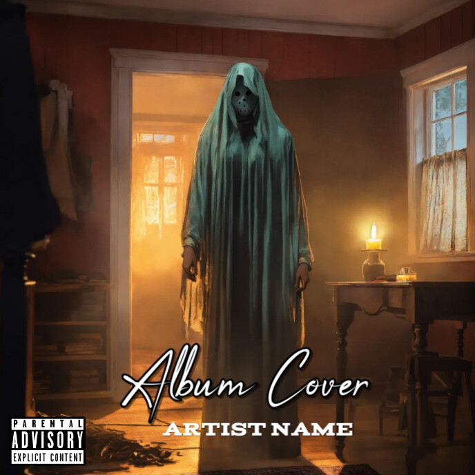 Copy of NEW AMAZING HORROR ALBUM COVER DESIGN | PosterMyWall