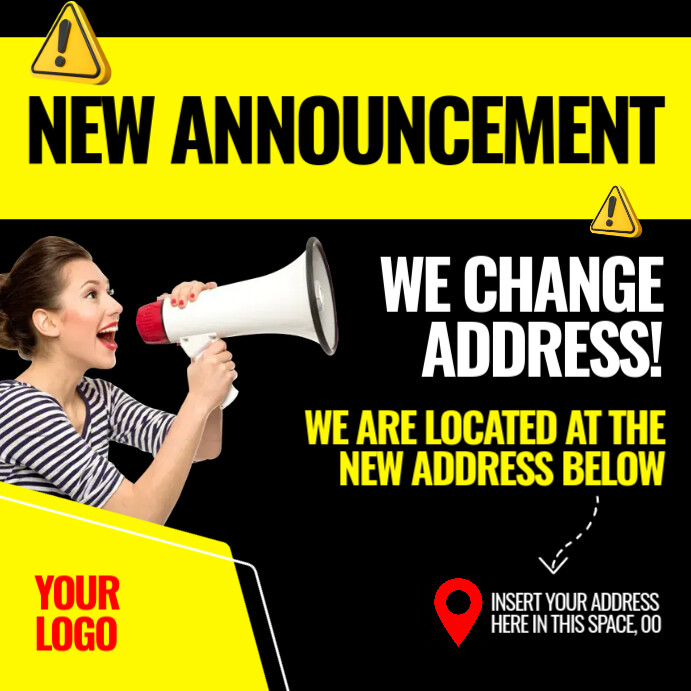 Copy of New announcement Instagram post | PosterMyWall