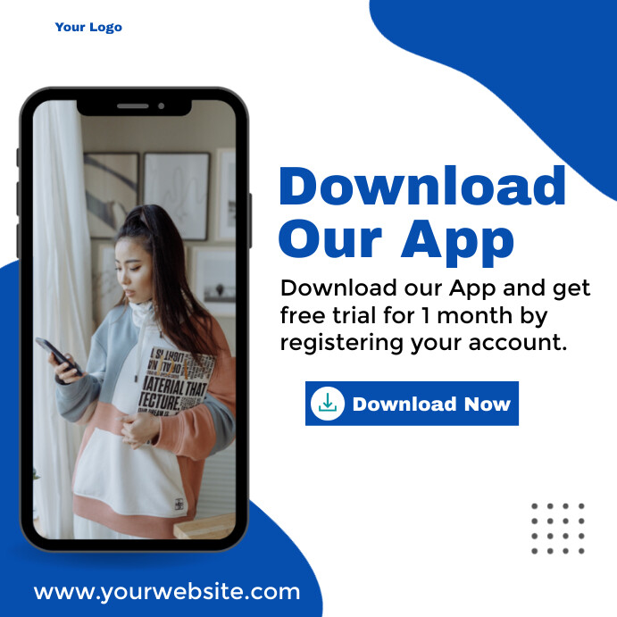 New app Template | PosterMyWall