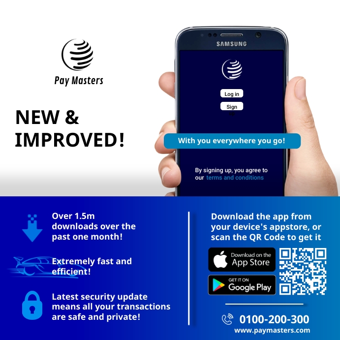 new app Template | PosterMyWall