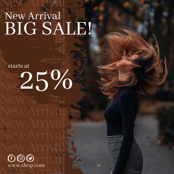New Arrival Big Sale! Template | PosterMyWall