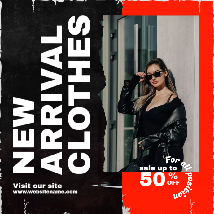 New Arrival Clothes Template | PosterMyWall