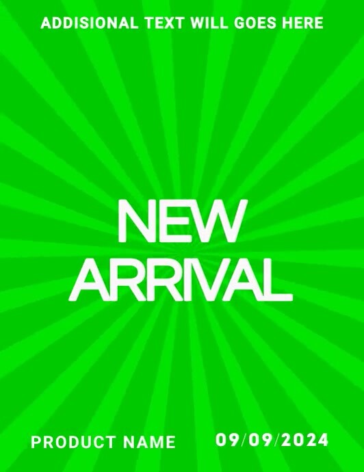 New arrival Template | PosterMyWall