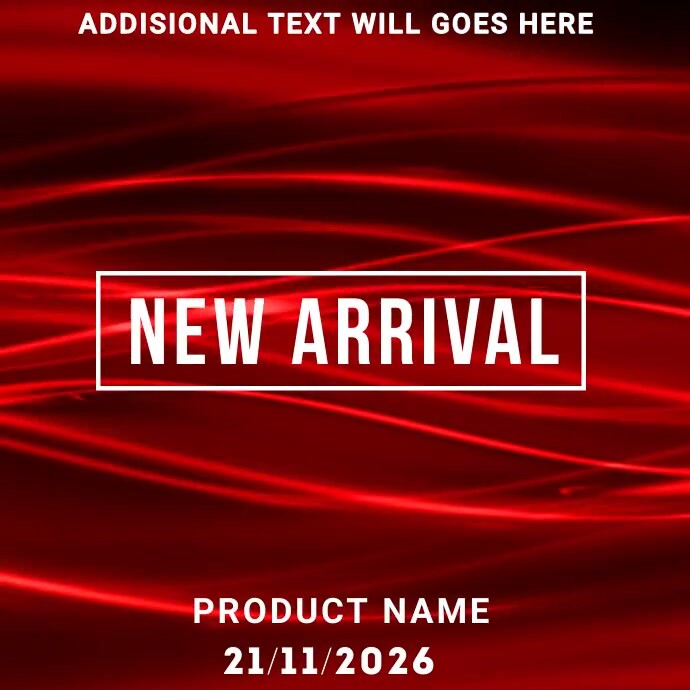 Plantilla de New arrival | PosterMyWall