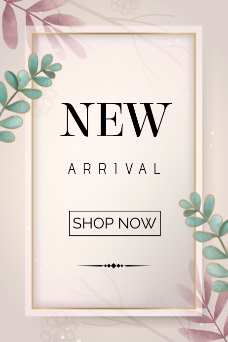 NEW ARRIVAL Template | PosterMyWall