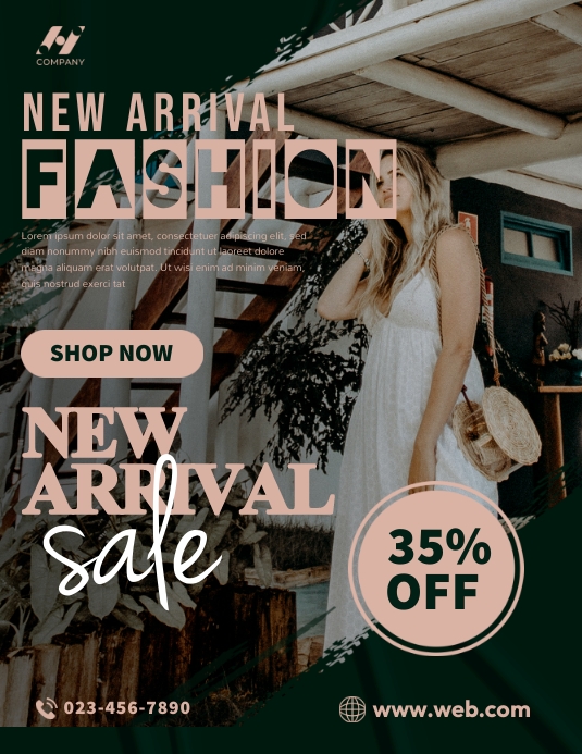 New Arrival Fashion Collection Template | PosterMyWall