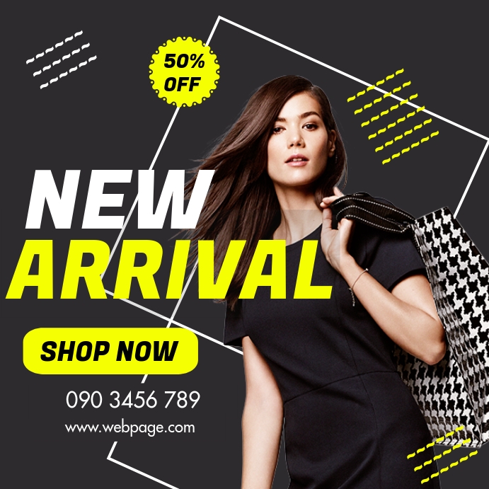 NEW ARRIVAL FLYER Template | PosterMyWall