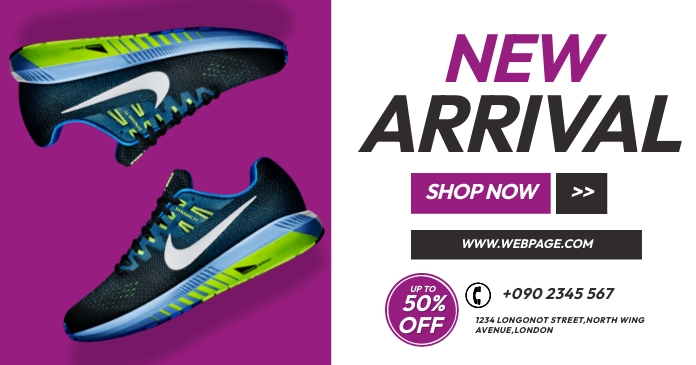 NEW ARRIVAL FLYER Template | PosterMyWall