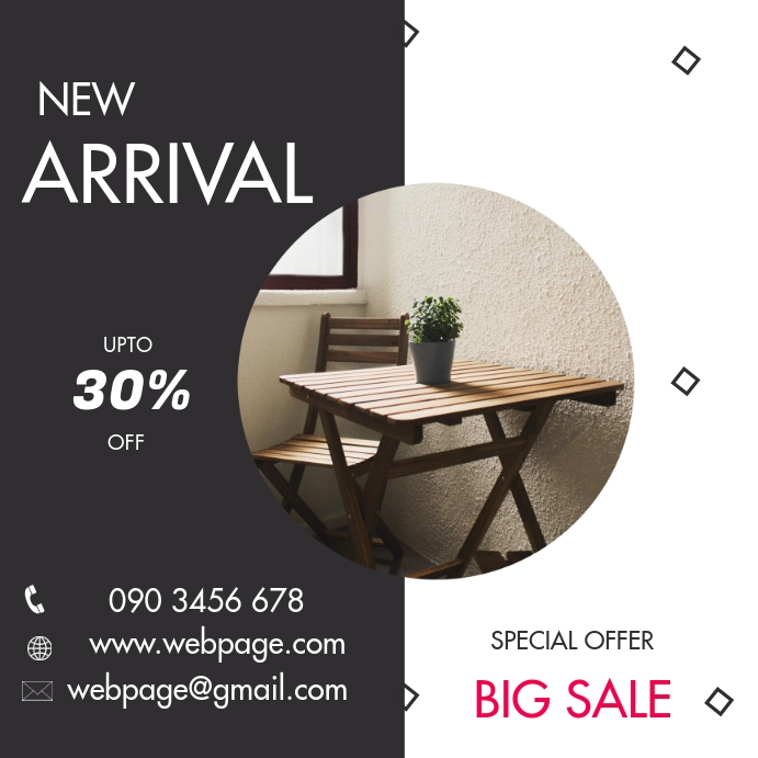 NEW ARRIVAL FLYER Template | PosterMyWall