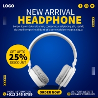 Headphone Ads Template | PosterMyWall