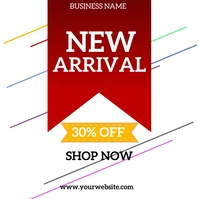 new arrival poster Template | PosterMyWall