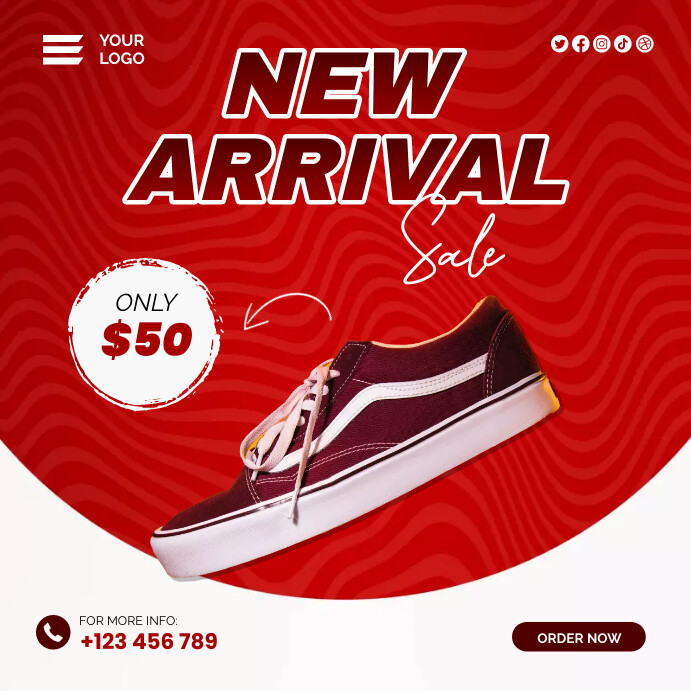 New Arrival Product Sale Poster Templae Template | PosterMyWall
