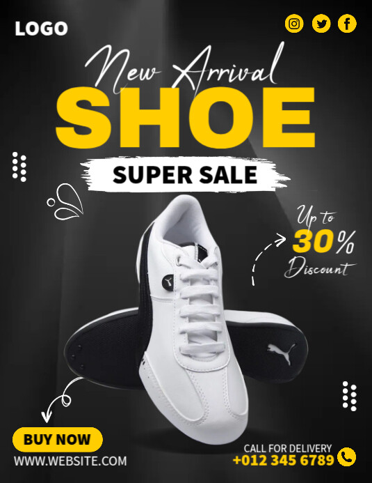 Copy of New Arrival Shoe | PosterMyWall