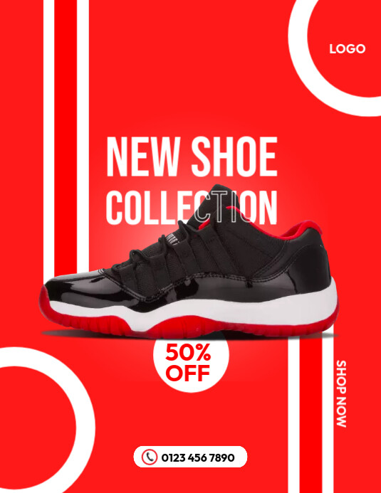 Modèle new arrival shoe flyer design | PosterMyWall