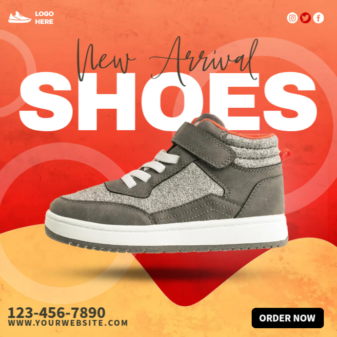 Copy of New Arrival Shoes Flyer | PosterMyWall