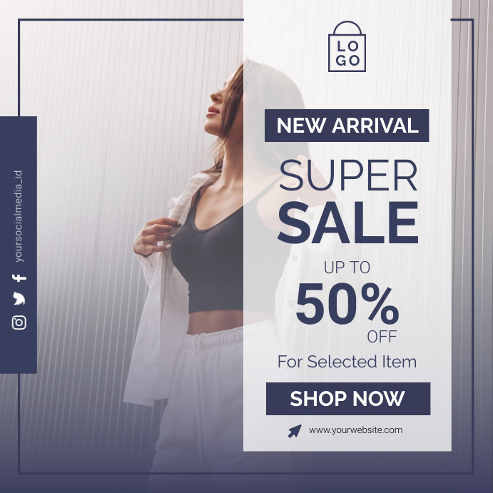 New Arrival Super Sale Poster Template | PosterMyWall