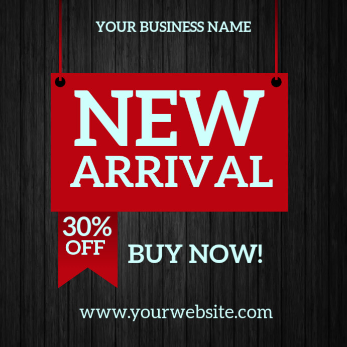 new arrival template | PosterMyWall
