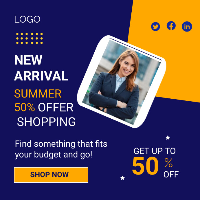 New Arrivals Advert Template | PosterMyWall