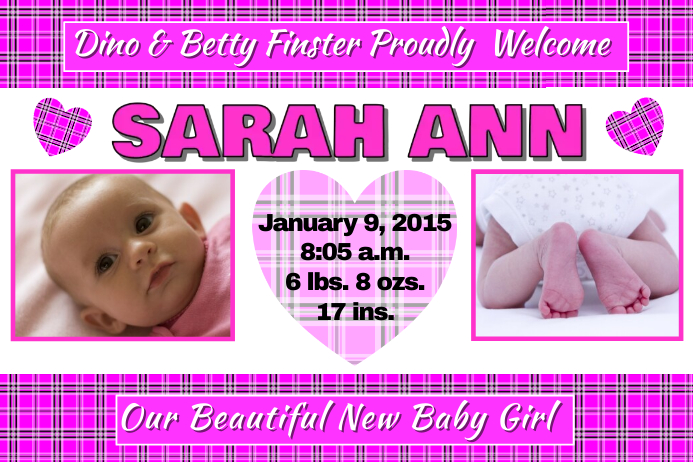 New Baby Template | PosterMyWall