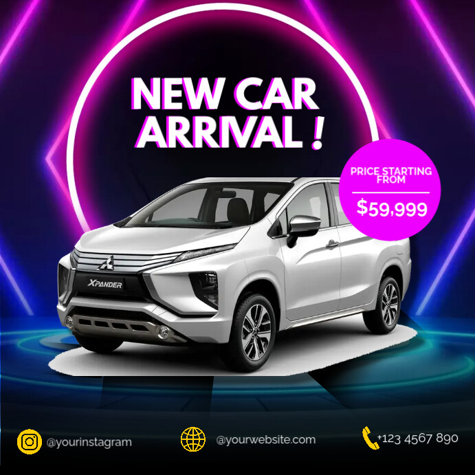 NEW CAR ARRIVAL.A Template | PosterMyWall